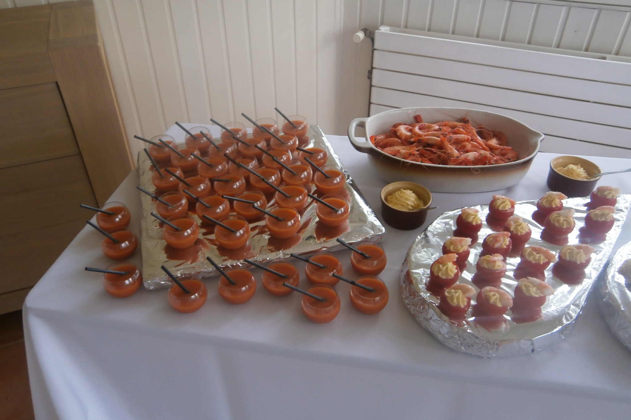 Buffet et verrines - Bruno Privat Traiteur